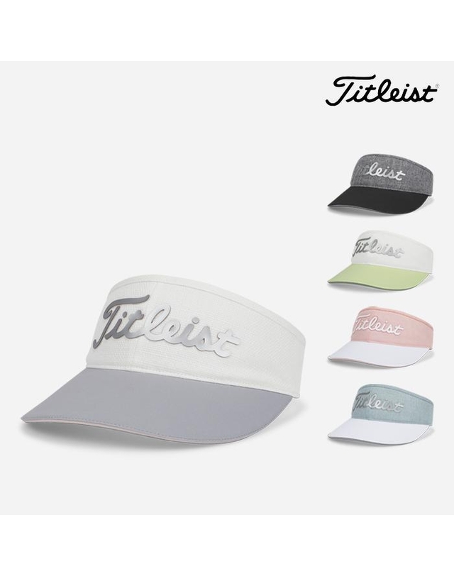 타이틀리스트 [아쿠쉬네트코리아정품]2024 타이틀리스트 하이 프로파일(HIGH PROFILE VISOR) 바이저 골프모자 ...